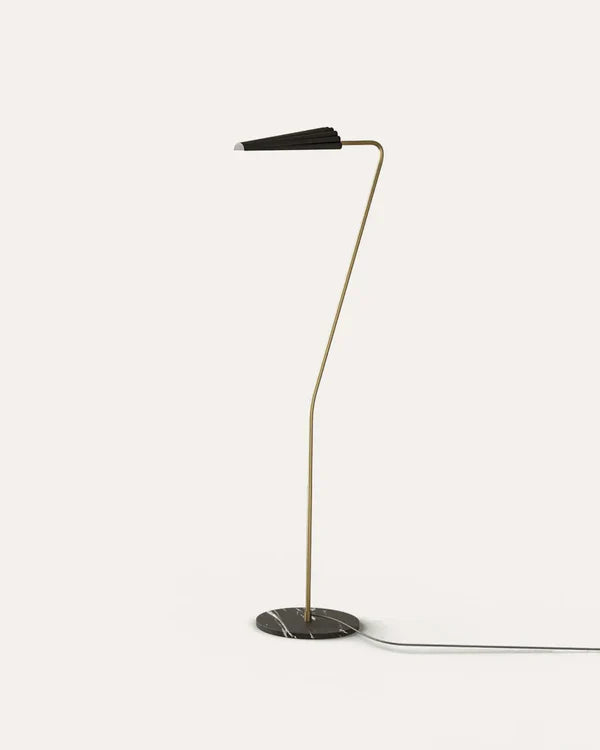 Bion Floor Lamp Aged Gold & Black - ARO.P1306/ORO-NEG — Build4less