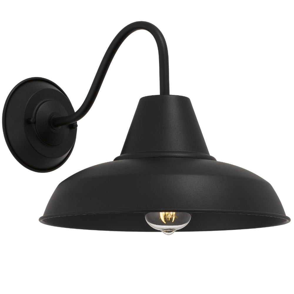 Gordon Aluminium Exterior Wall Light Black - GORDON EX-BK — Build4less