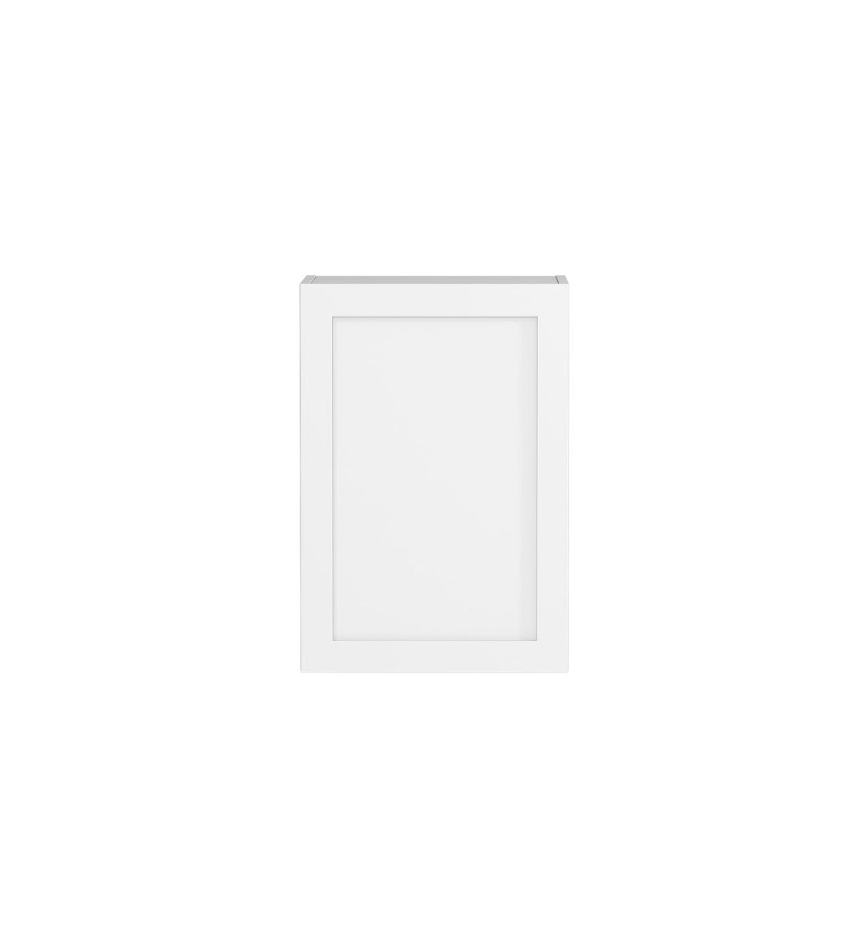 Hampton Wall Cabinet Laundry Matte White - LA-WCHP400W — Build4less